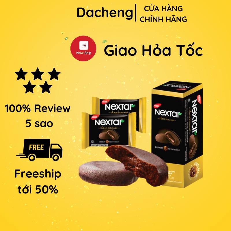 Bánh socola Nabati Nextar 1 hộp 112g có 8 cái 14g, đồ ăn vặt Sài Gòn ...