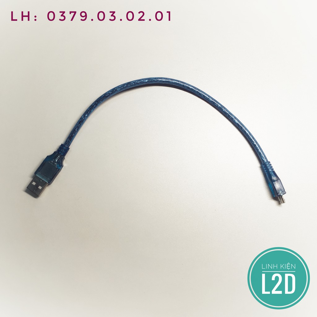 Cáp micro USB 30cm [L2D] | Shopee Việt Nam
