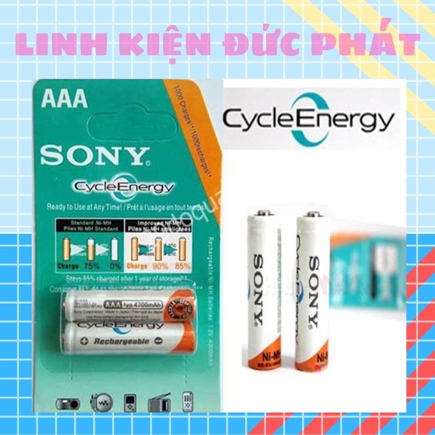 Pin Sạc AA - AAA Sony CycleEnergy ( pin sạc được ) | Shopee Việt Nam