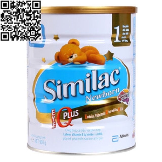 Sữa Similac Newborn IQ Plus số 1 900g (0 - 6 tháng) | Shopee Việt Nam