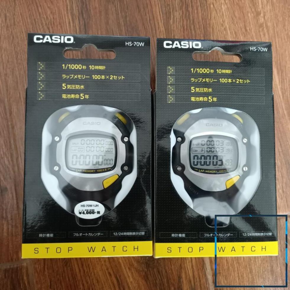 Đồng hồ bấm giờ Casio HS-70W | Shopee Việt Nam