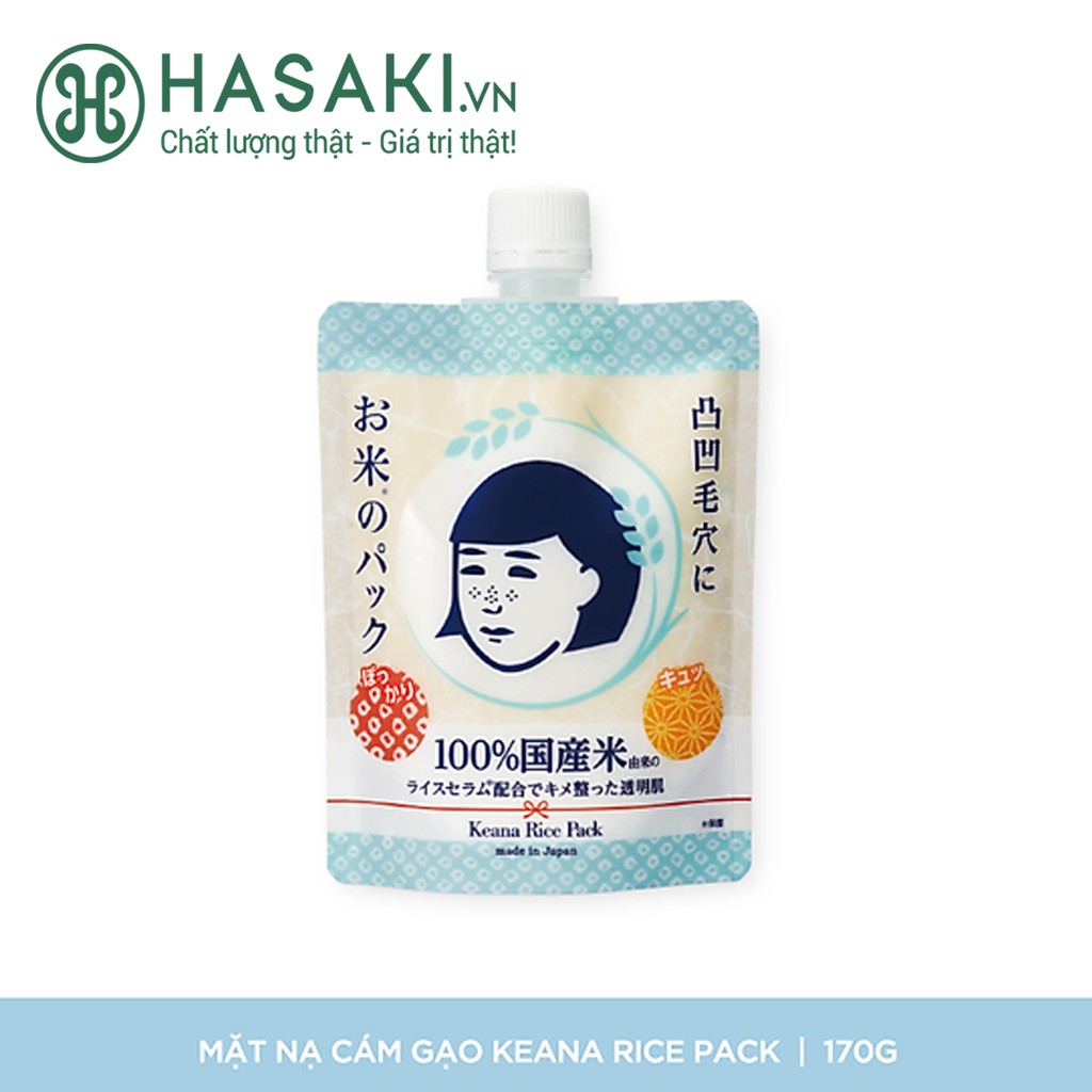Mặt Nạ Gạo Keana Nadeshiko Rice Mask Pack 170g | Shopee Việt Nam