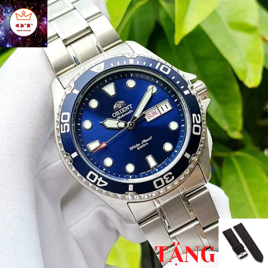 Đồng Hồ Nam ORIENT Ray II Blue FAA02005D9 Chính Hãng Tặng Dây Da Cao ...