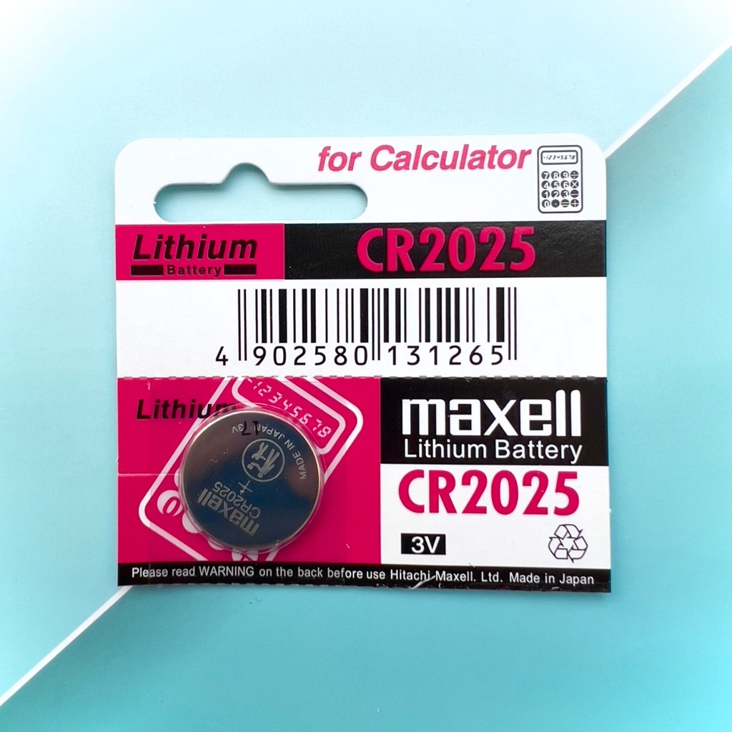 Pin Maxell CR2025 3V (Viên Lẻ) Hàng Chính Hãng Nhật Bản Date 2030 Made ...