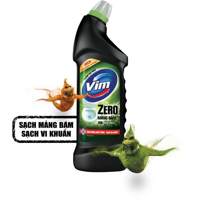 Nước Tẩy Diệt Khuẩn Bồn Cầu Vim Zero Mảng Bám (750ml) | Shopee Việt Nam