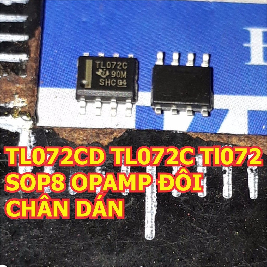 10 con TL072CD TL072C TL072 072 JRC NJM072 JRC072 SOP-8 OPAMP ĐÔI CHÂN DÁN kde1204 | Shopee Việt Nam