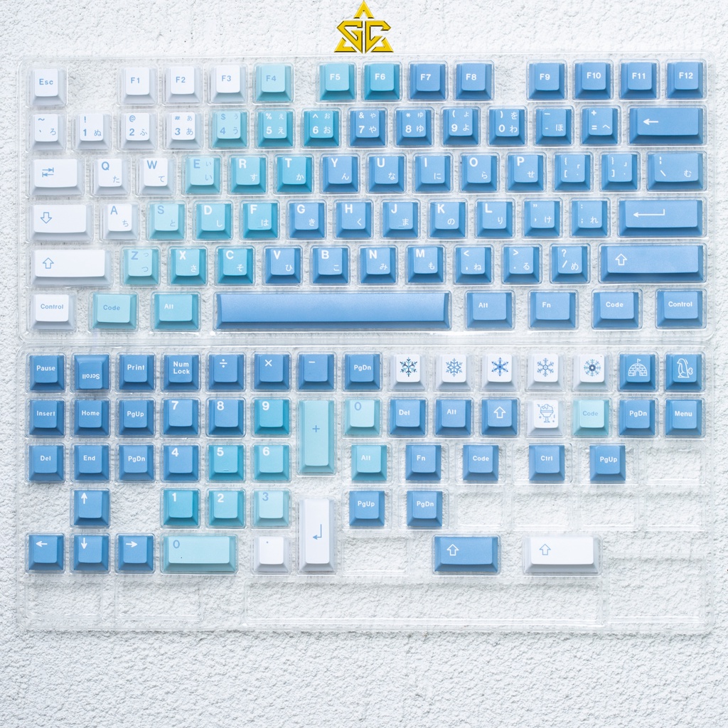 Keycap GMK Yeeti Clone 129 nút Profile CHERRY PBT Nhám | Shopee Việt Nam