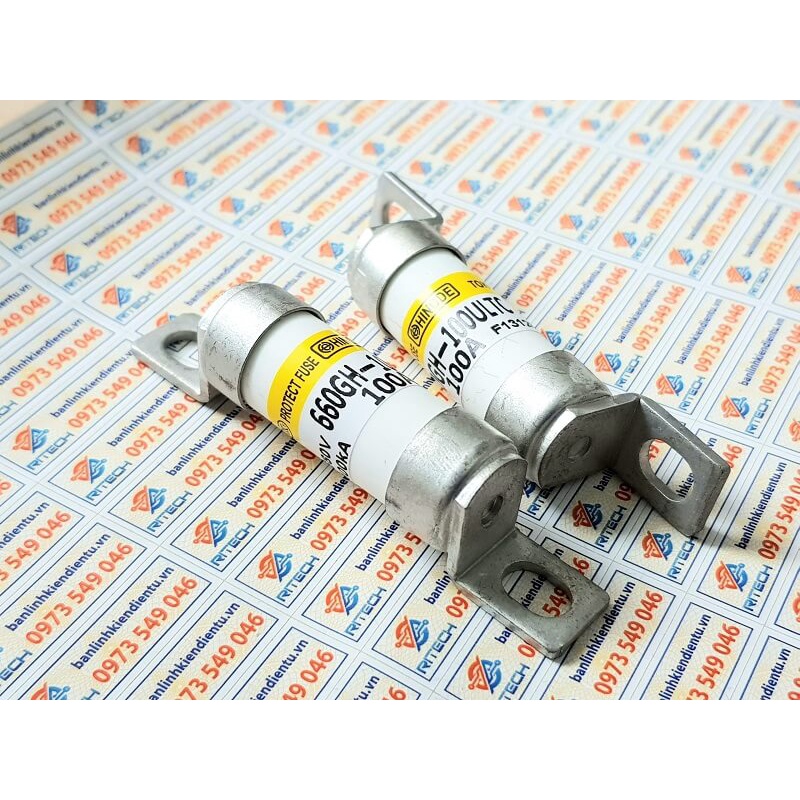 660GH-100ULTC Cầu chì bảo vệ HINODE 660V/100A 78x16mm | Shopee Việt Nam