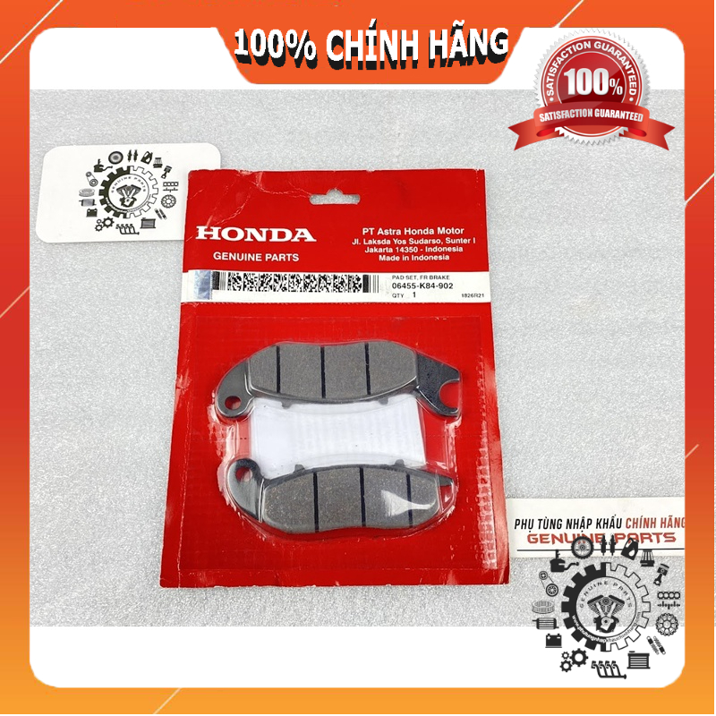 Bố thắng trước ADV 150, PCX 150, PCX 160 bản CBS chính hãng Honda Indo ...