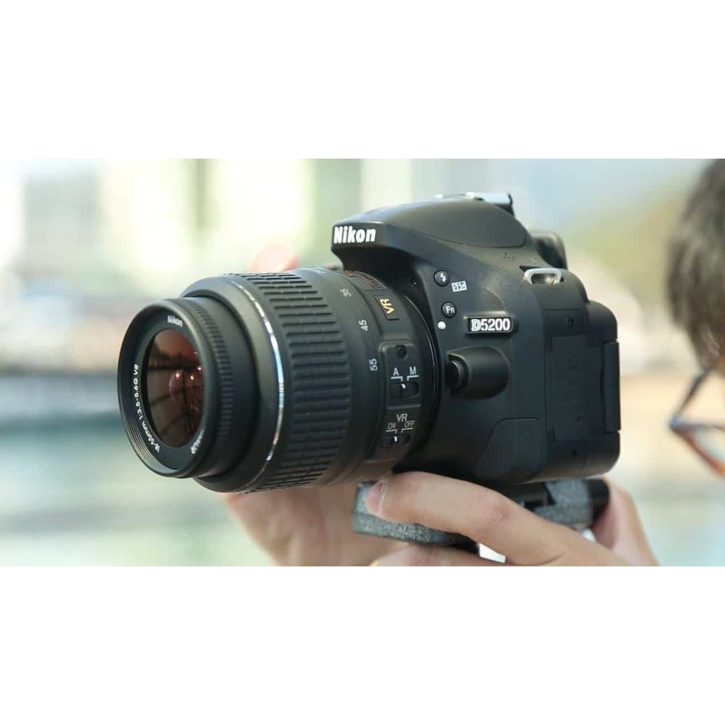 Nikon D5200 + kit 18-55mm VR - 24.1 Megapixel - Quay Fullhd - Mới 95% ...