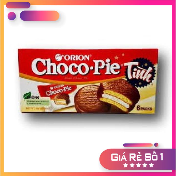 Bánh Chocopie Orion Hộp 6 cái x 33g | Shopee Việt Nam