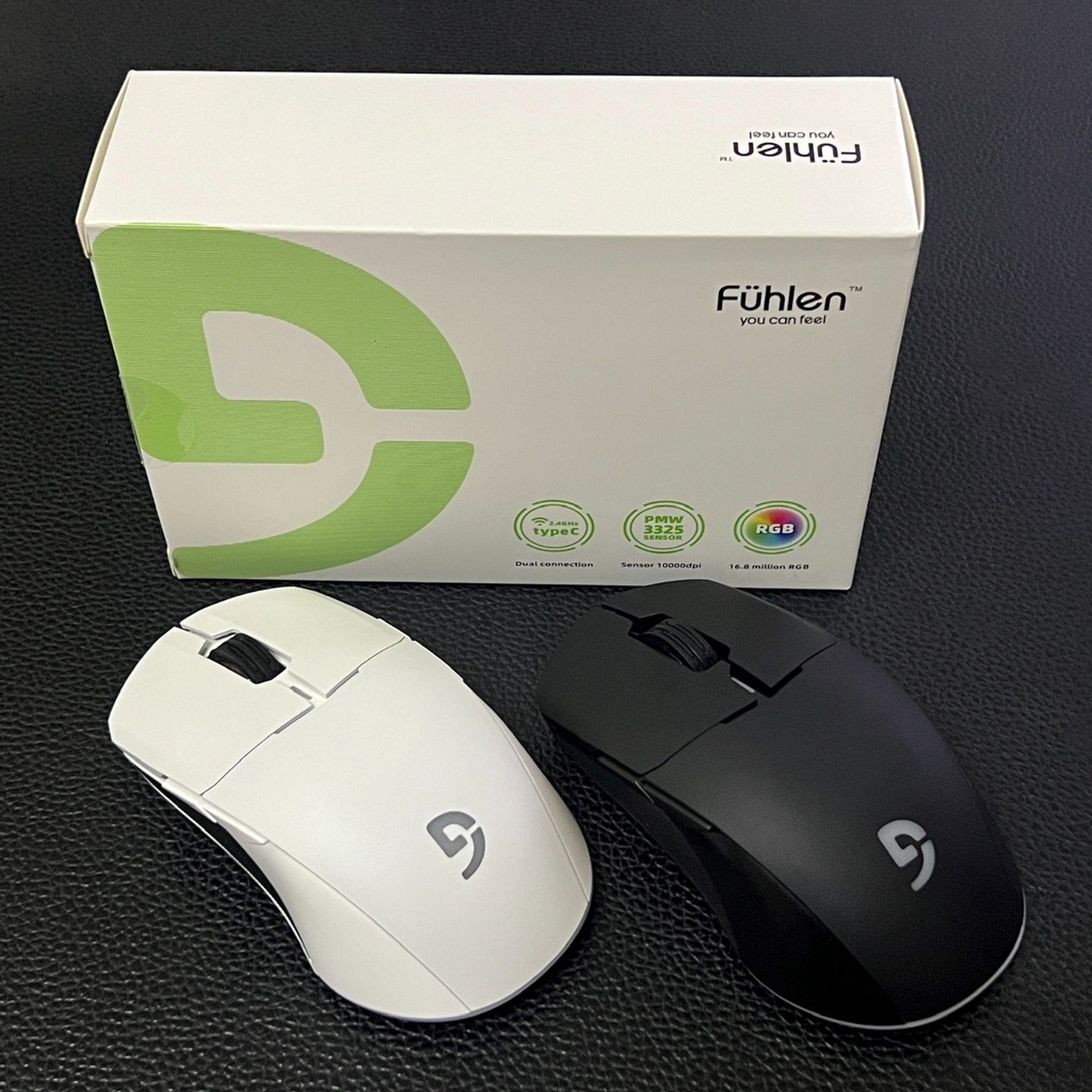 Chuột Gaming không dây Bluetooth Fuhlen D90S RGB, DPI 10000, Pin 650mAh ...