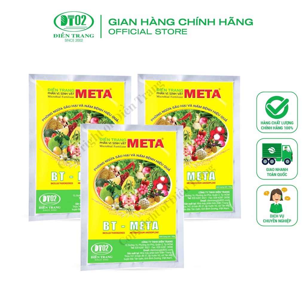 Combo 3 gói Trichoderma Meta BT 100g | Shopee Việt Nam