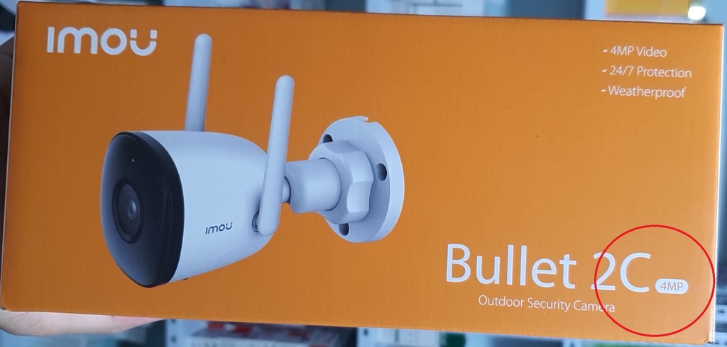 Camera Wifi IMOU Ngoài Trời, Camera có Màu ban đêm F22P, F22FP, F22FEP ...