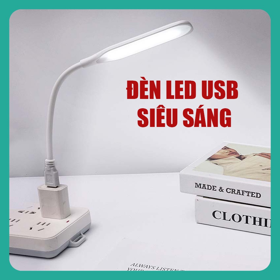 Đèn LED USB, Đèn Led USB siêu sáng,có thể uốn cong linh hoạt hỗ trợ đọc ...