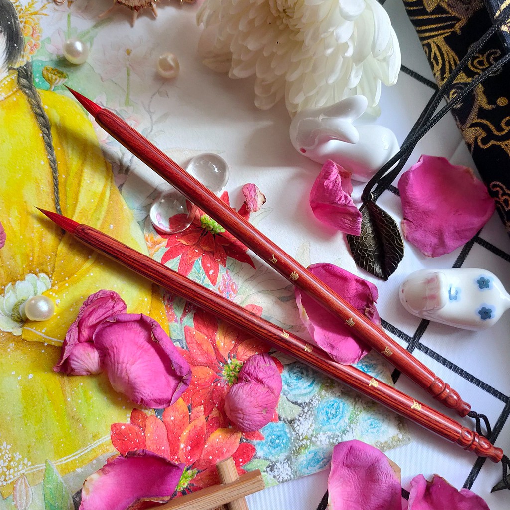Cọ Linh Tê - Vân Nguyệt Bút Trang (có sẵn) | Shopee Việt Nam