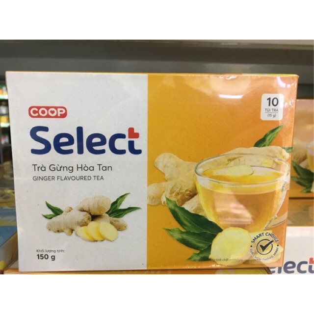 Trà Gừng Hòa Tan Coop 10 Gói X 15G | Shopee Việt Nam