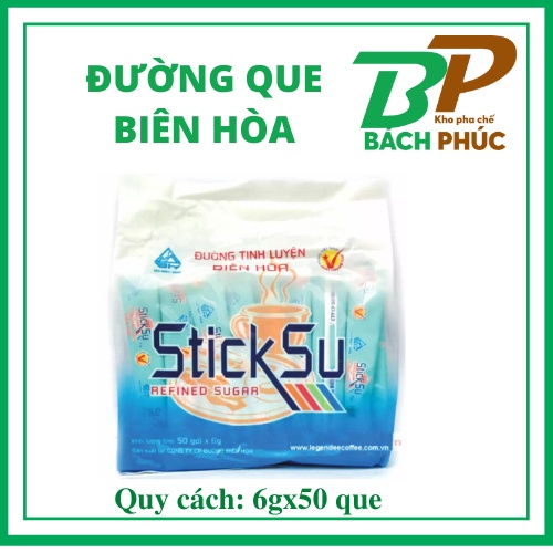 Đường que Stick Su Biên Hòa (Gói 50 que) Kho pha chế Đà Nẵng | Shopee ...