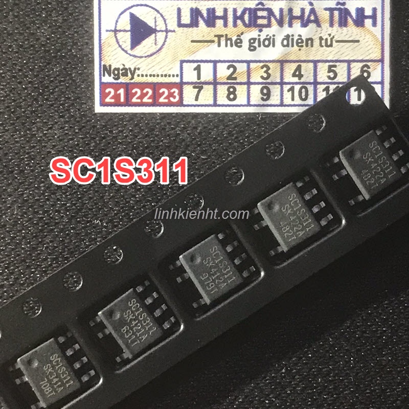 Túi 2 con Ic dao động nguồn tivi SC1S311 1S311 SOP-8 | Shopee Việt Nam