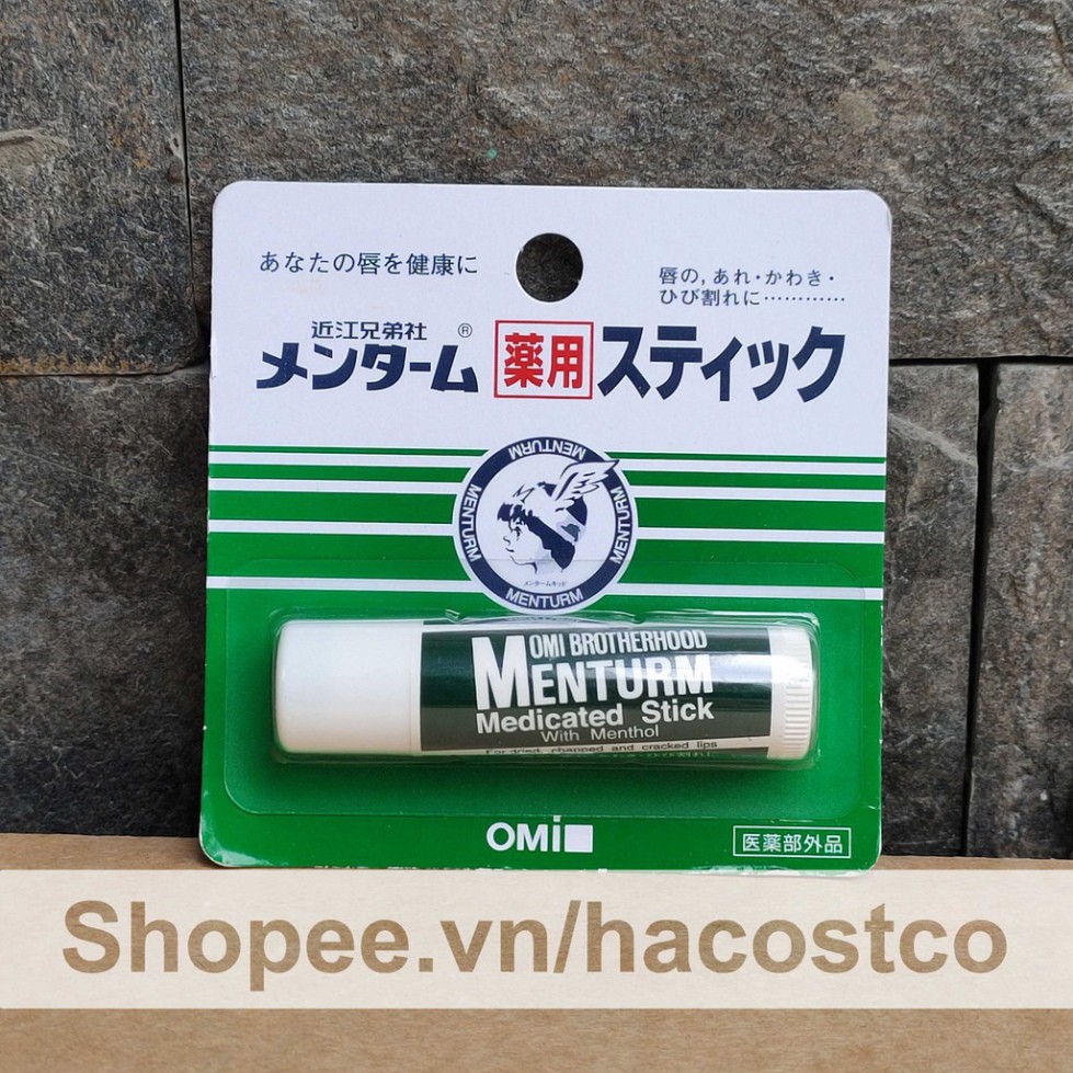 M5 BGF Son Dưỡng Omi Brotherhood Menturm Medicated Stick With Menthol ...
