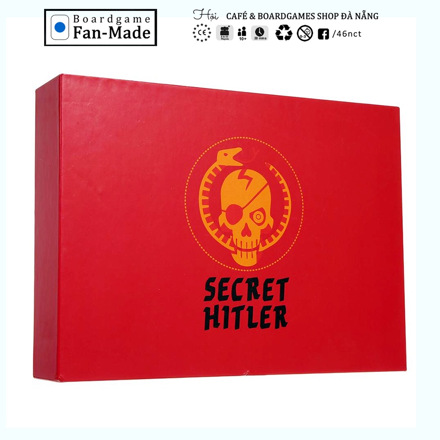 Trò chơi Board game bí mật hít le Secret Hitler bản tiếng anh | Shopee ...
