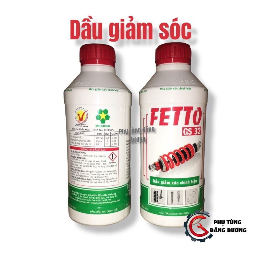 Dầu giảm xóc (nhớt phuộc) xe máy MEKONG FETTO | Shopee Việt Nam