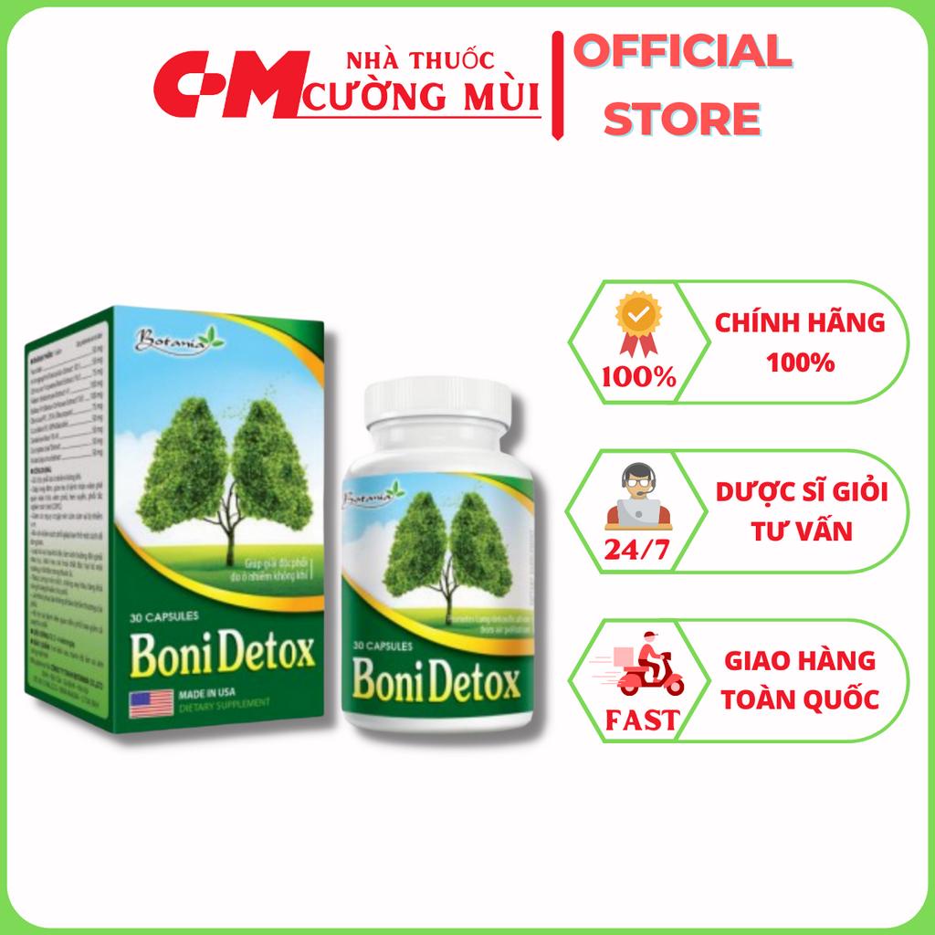 Viên Uống BoniDetox (Hộp 30 viên) - Boni Detox Bí kíp vàng hỗ trợ giải ...