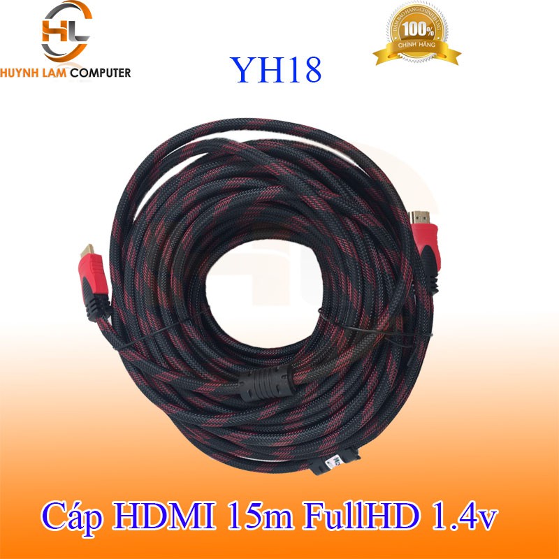 Cáp HDMI 10m YH18 FullHD chuẩn 1.4v - Hãng phân phối | Shopee Việt Nam