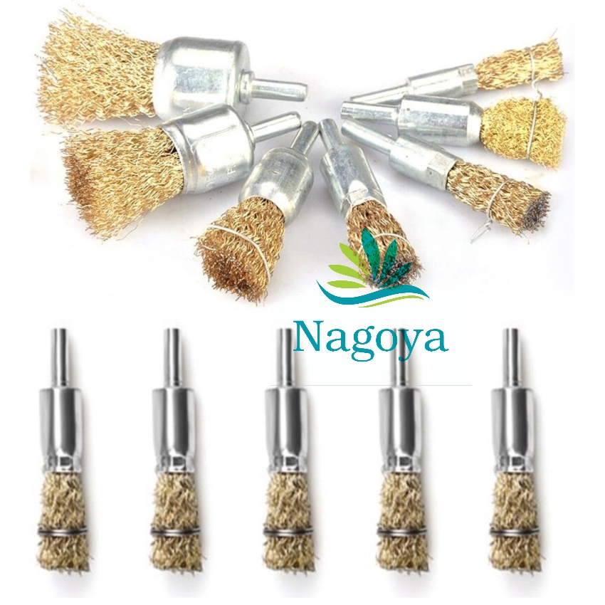 Chổi Cước Đánh Rỉ Sét Có Cán 6mm, Bánh Cước Đánh Bóng, Chổi Cước Chà ...