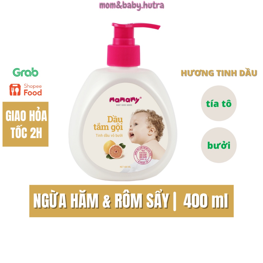 Dầu tắm gội cho bé 400ml Mamamy | Shopee Việt Nam