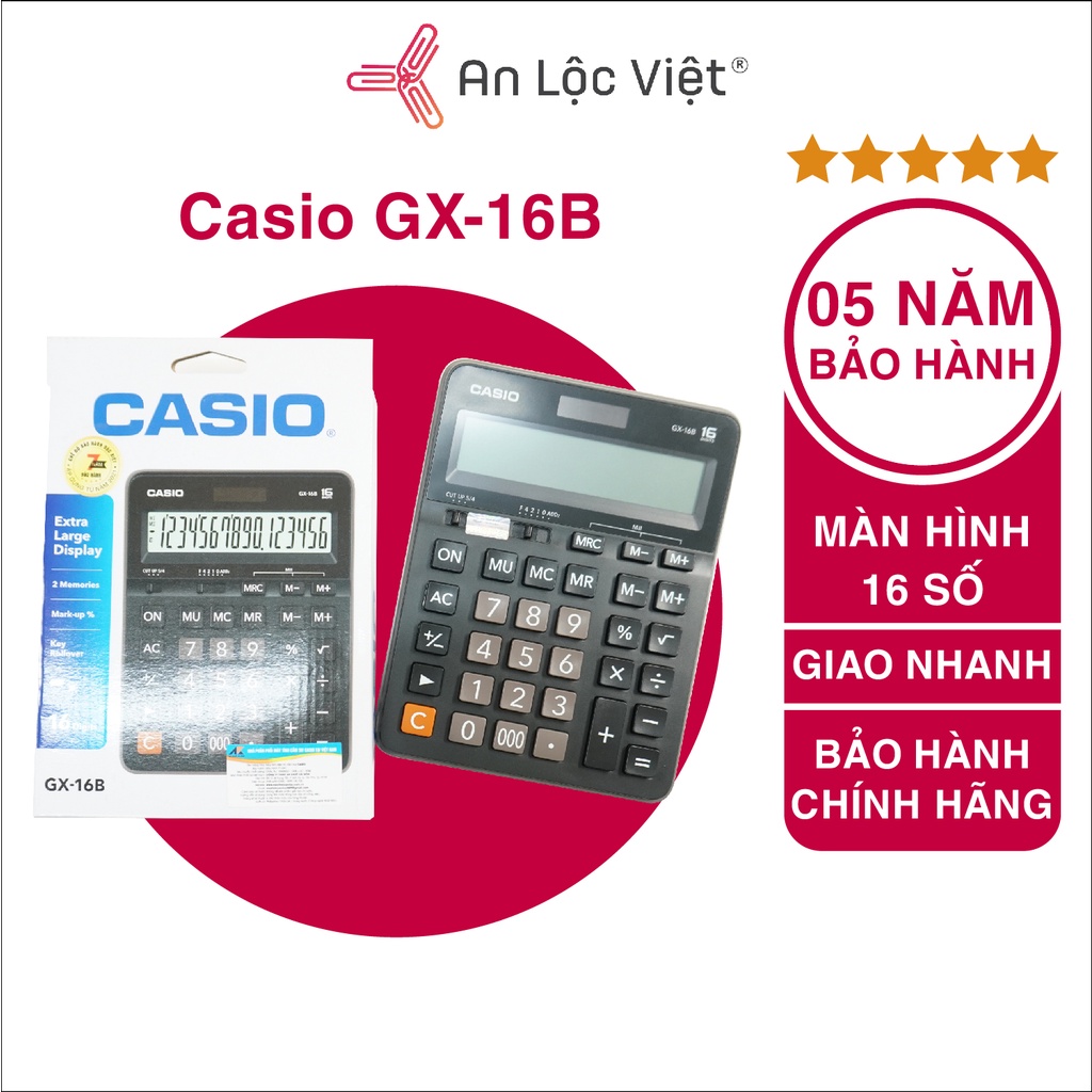 Máy tính Casio GX 16B chính hãng | Shopee Việt Nam