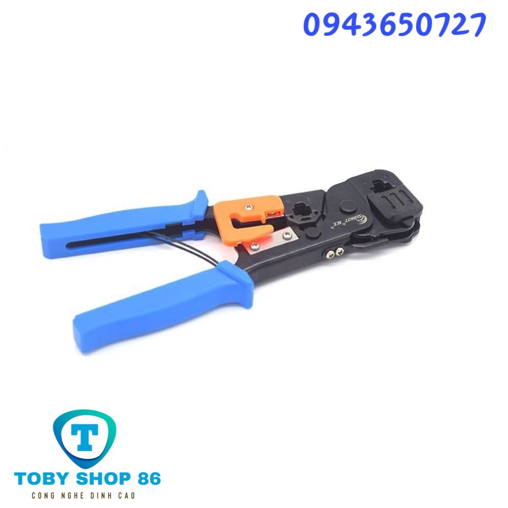 Kềm Bấm Mạng Sunkit SK 868G Cực Xịn Siêu Bền - Đầu RJ45 - Đầu RJ12 - Đầu RJ11 - Cắt Cable Mạng ...