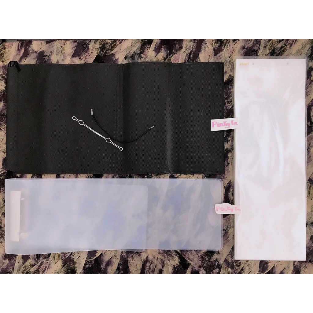 Bìa Binder Banner Kèm Sẵn 50 Trang Sheet (tặng kèm dust bag, tấm ngăn ...