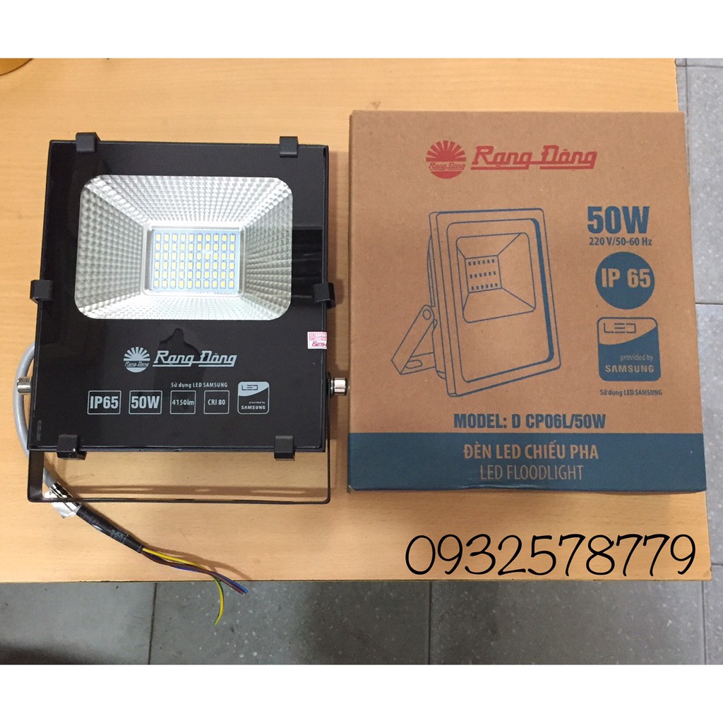 ĐÈN PHA LED 50w RẠNG ĐÔNG CP06L/50W SÁNG TRẮNG,VÀNG | Shopee Việt Nam