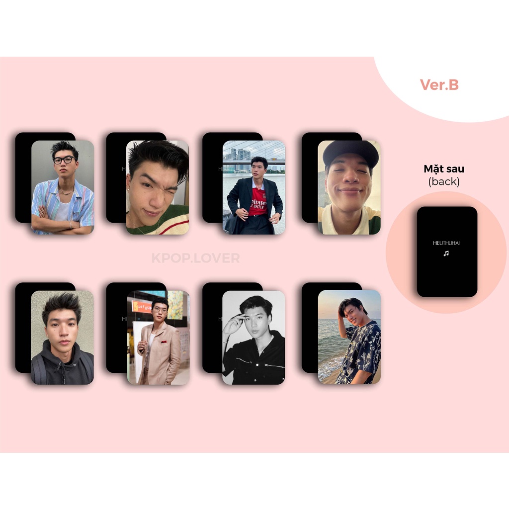 SET 8 CARD BO GÓC HIEUTHUHAI | Shopee Việt Nam