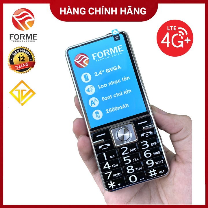 Điện thoại Forme D888 4G Viền thép , Pin khủng , Màn hình lớn - Hàng ...