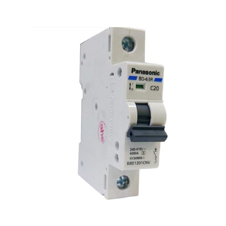 Cầu Dao Tự Động Aptomat PANASONIC 1 pha 6A,10A,16A,20A,25A,32A,40A,50A,63A Chống Rò Chống Giật ...