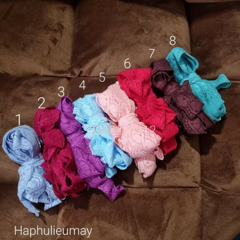 Chun ren viền ( chun chíp ) cuộn 5 mét bản 2,5 cm | Shopee Việt Nam