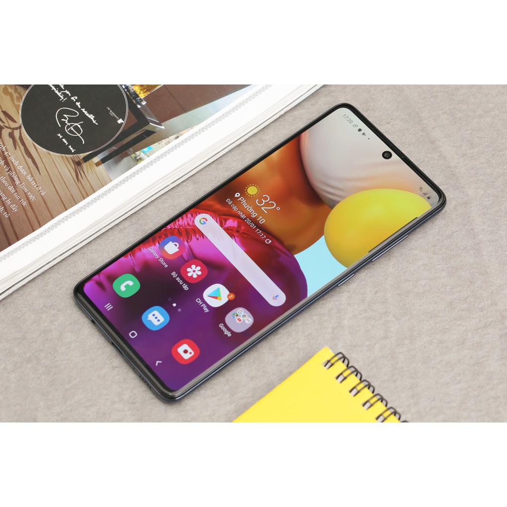 Điện thoại Samsung galaxy A71 hàng điện tử mới nguyên seal, full box ...