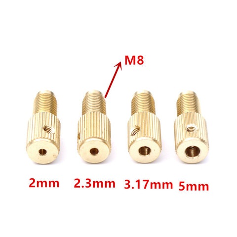 Đầu Nối M7-M8 Trục 2mm, 2.3mm, 3.17mm Với Đầu Kẹp Mũi Khoan Có Ren | Shopee Việt Nam