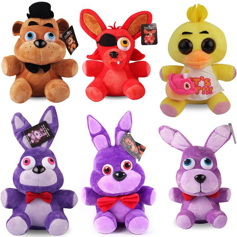 Five Nights At Freddy's 18-25cm plush toy Teddy bear/Fox FNAF many ...
