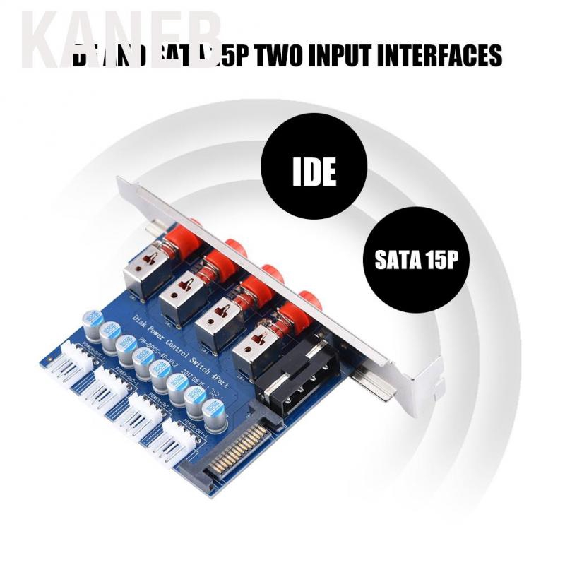 Kanebduk Kaneb HDD Selector Bộ chuyển đổi ổ đĩa SATA Công tắc điều ...