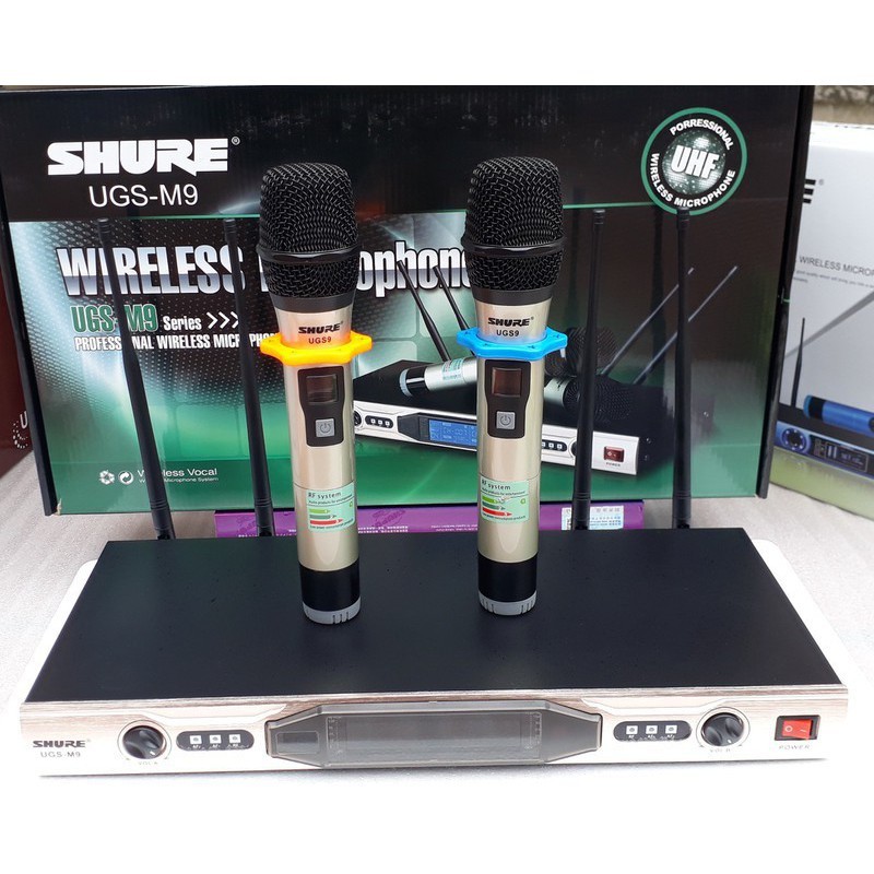 Micro Không dây Shure UGS M9 / Mic Không dây Shure UGS M9 | Shopee Việt Nam