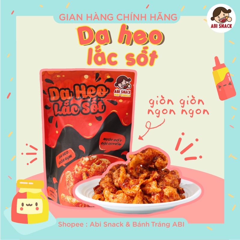 DA HEO LẮC SỐT ABI SNACK | Shopee Việt Nam