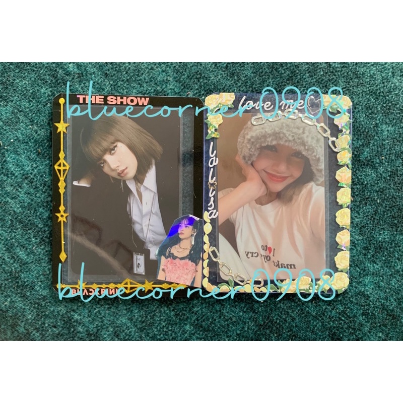 Toploaded Lisa BLACKPINK decor đựng card (kèm sleeve hologram) | Shopee ...