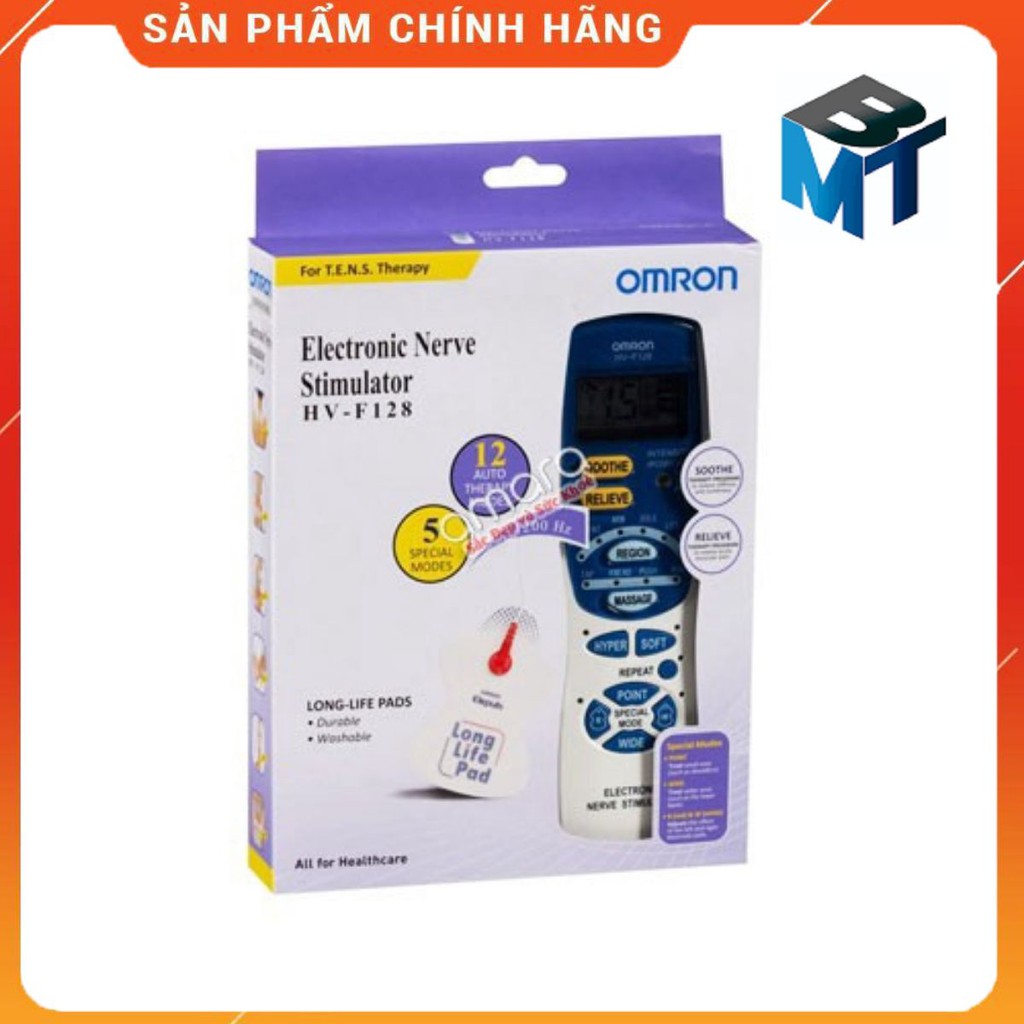 Máy massage xung điện trị liệu Omron HV-F128 - BMT | Shopee Việt Nam