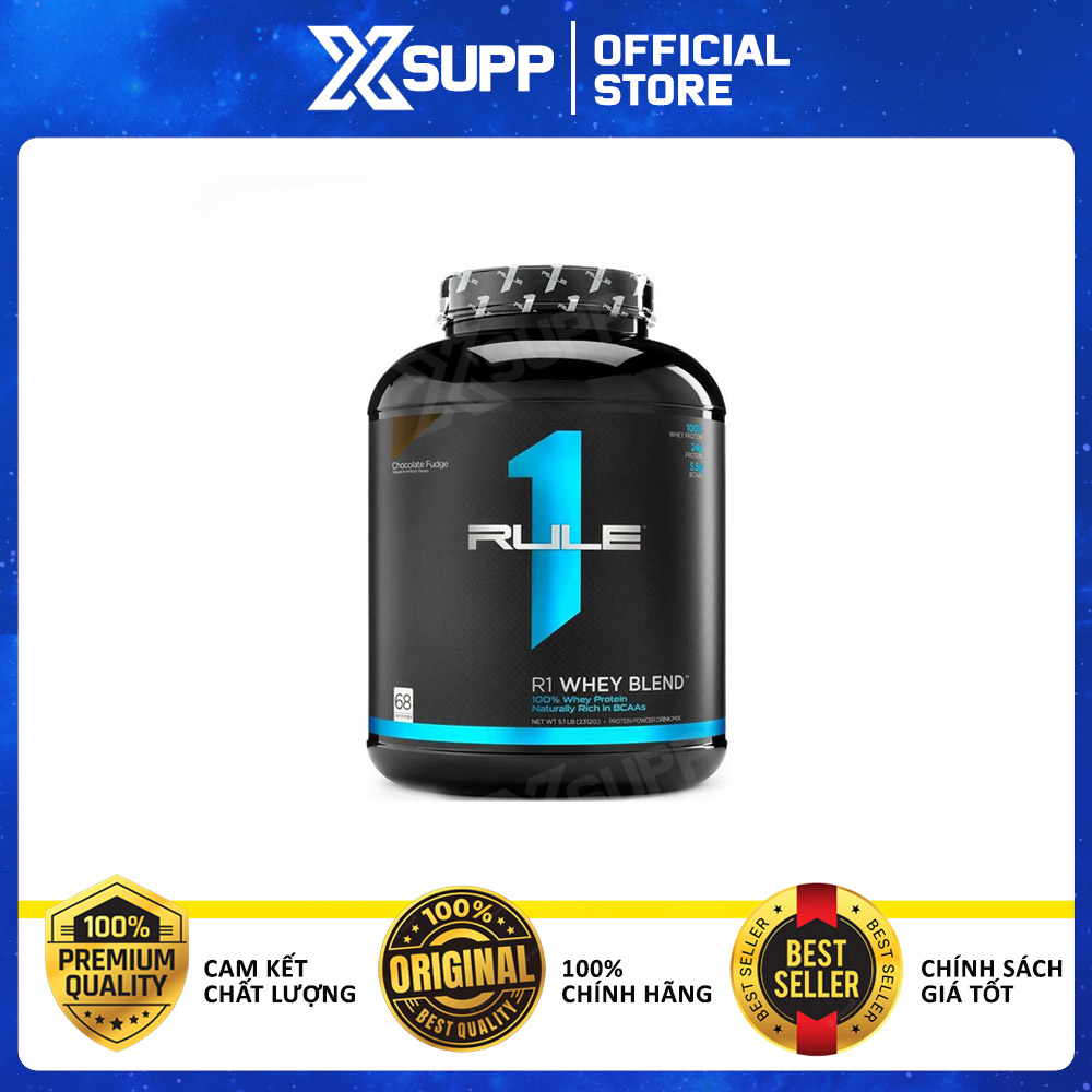 Rule1 Whey Protein Blend - Whey Protein Tăng C ơ B ắp 5 lbs | Shopee ...