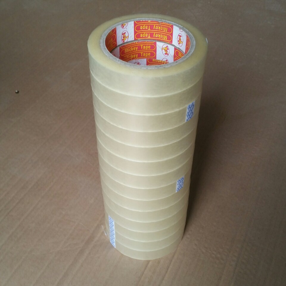 1 cây băng dính trong, đỏ, vàng, trắng sữa bản : 2cm, 2.5cm, 3cm | Shopee Việt Nam