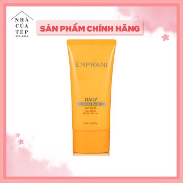 Kem chống nắng Enprani Daily Sun Block SPF 50+ PA++++ 70ml | Shopee ...