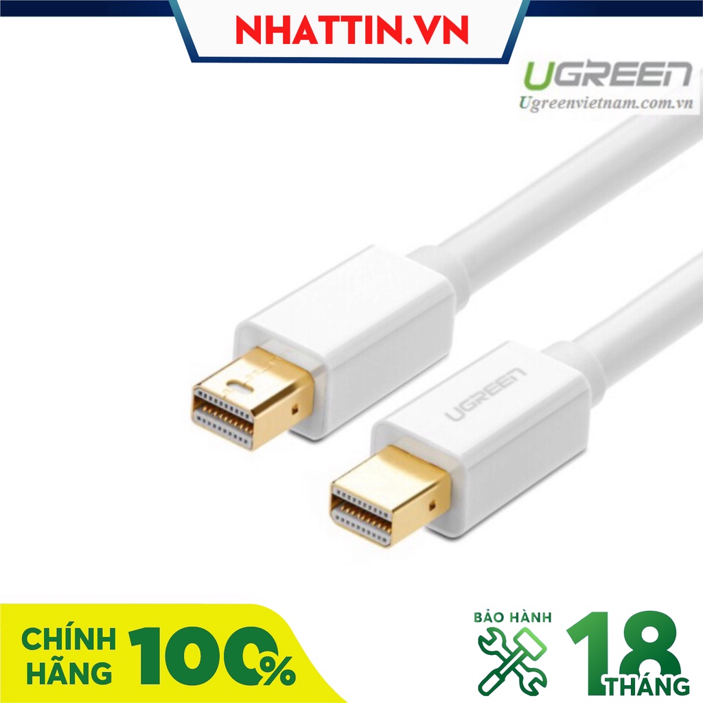 Cáp Mini Displayport 2M hỗ trợ 2K FullHD chính hãng Ugreen 10429 - Phân ...